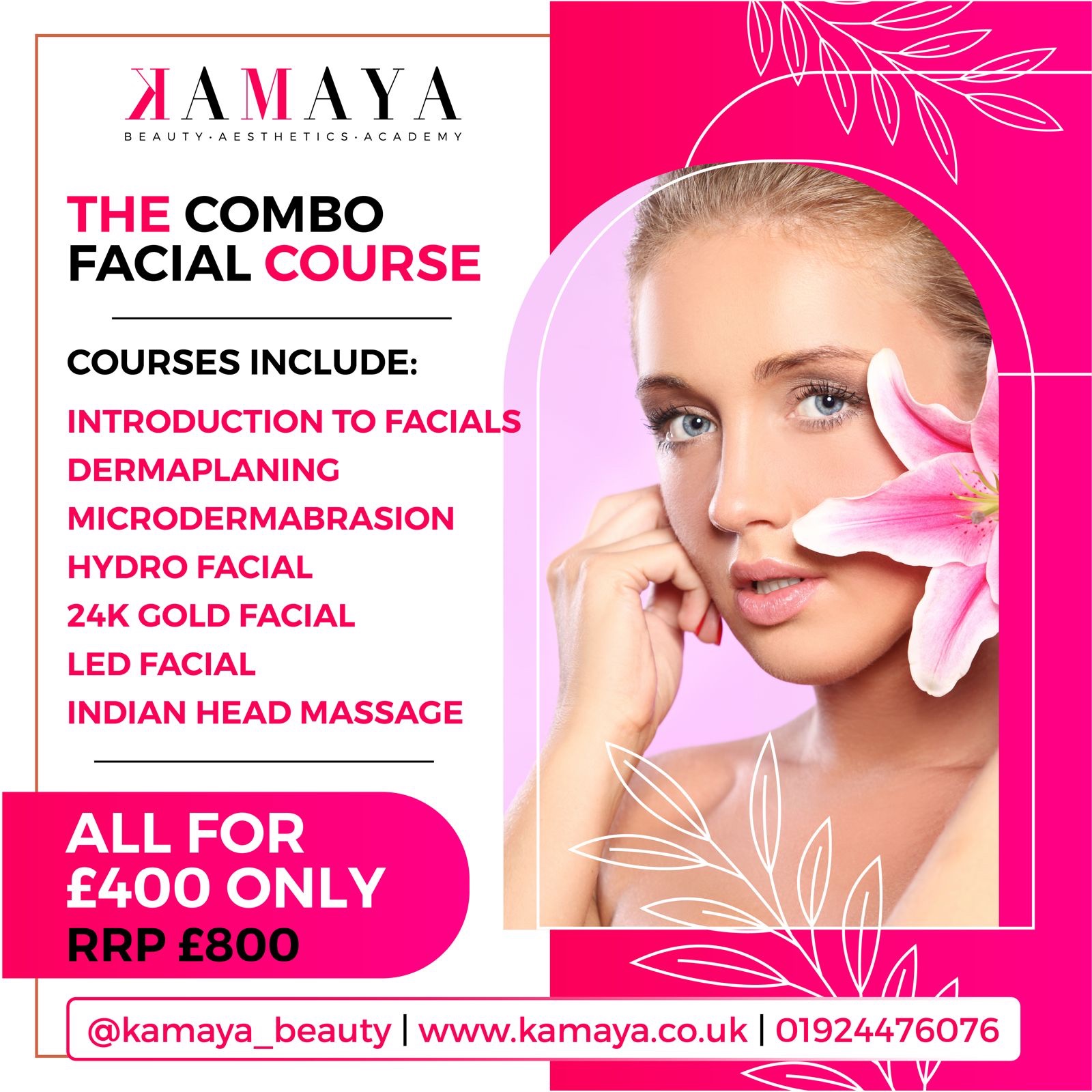 Combo Facial Package - Kamaya Beauty & Academy | Kamaya Ltd